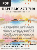 Local School Board | PDF | Policy | Government