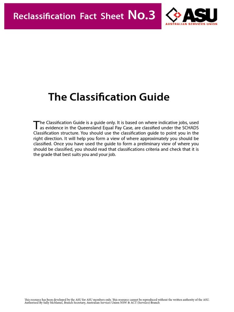 ASU Reclassification Guide | PDF | Employment