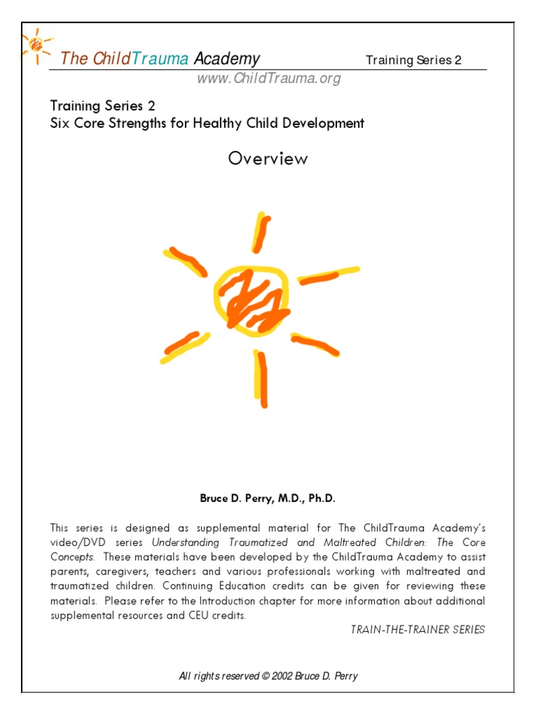 6 Core Strengths of Healthy Children Bruce Perry | PDF | Attachment ...