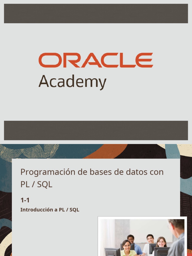 PLSQL - 1 - 1 Español | Descargar gratis PDF | Lenguaje de programación | Pl / Sql