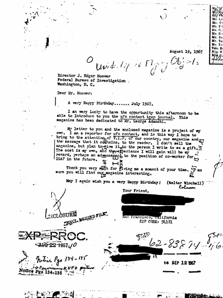 UFO Ed FBI Files Part 15 | PDF | Federal Bureau Of Investigation ...