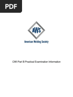 Cwi Exam With Answer (103 Questions) | PDF | Welding | Construction