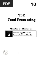 Food Processing NC II CG | PDF | Curriculum | Tools