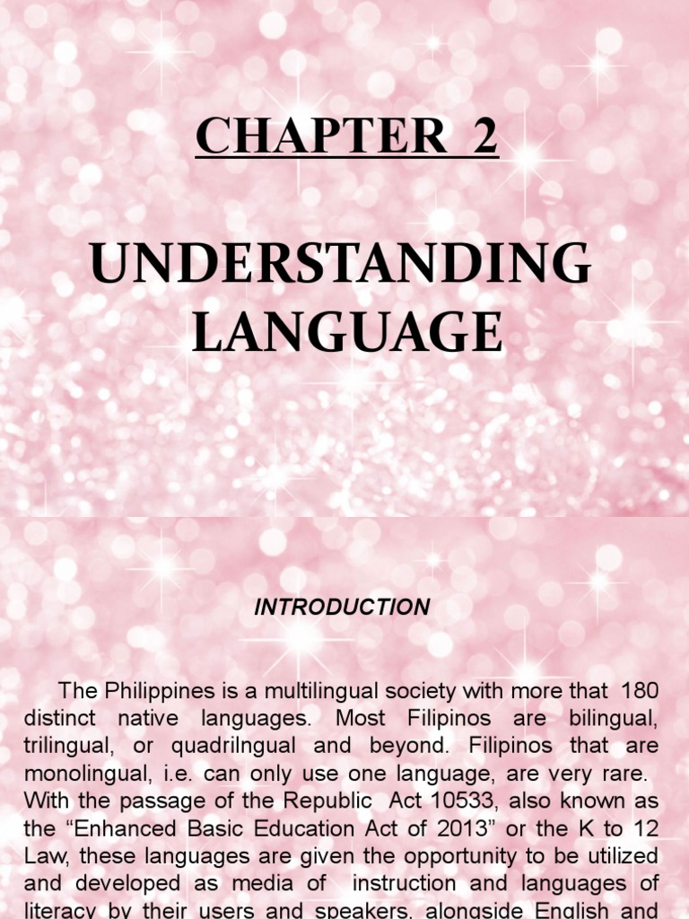 CHAPTER 2 - Understanding Language | PDF | Speech | Vowel
