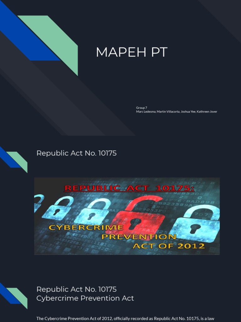 RA 10175: The Cybercrime Prevention Act of 2012 | PDF | Cybercrime ...