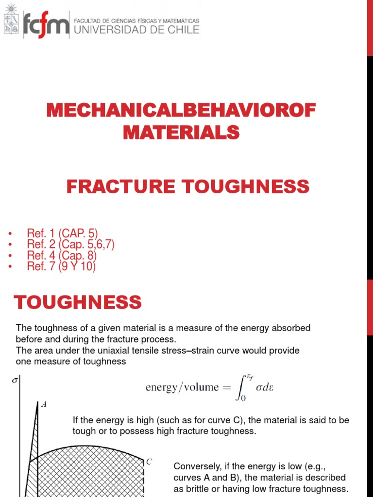 Mechanicalbehaviorof Materials Fracture Toughness | PDF | Fracture ...