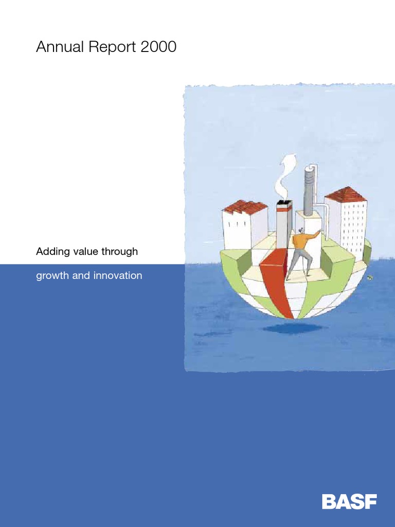 BASF Annual Report 2000 | PDF | Dividend | Stocks
