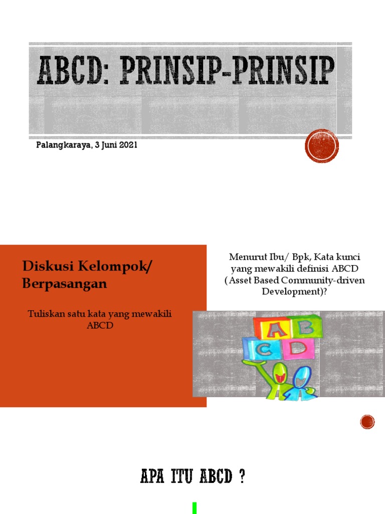 Pemberdayaan Berbasis Aset | PDF