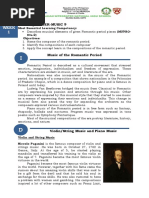 Lesson Plan Romantic Period | PDF | Educational Assessment | Applied ...