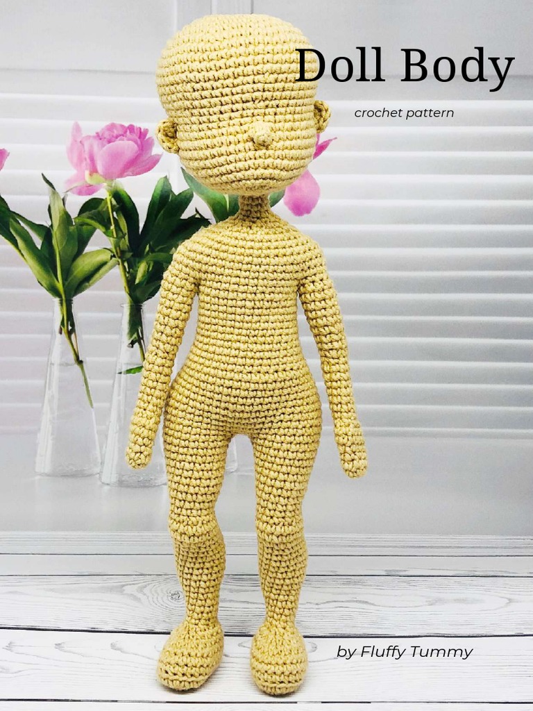 Doll Body: Crochet Pattern | PDF | Crochet | Artistic Techniques