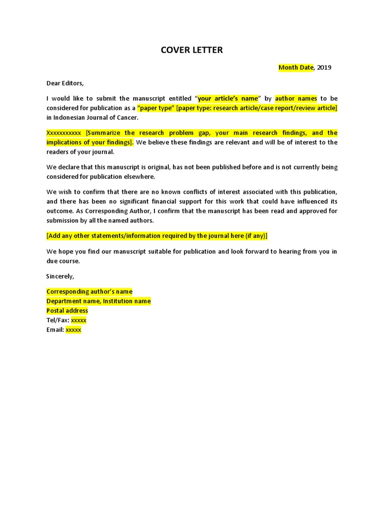 Research Manuscript Template | PDF