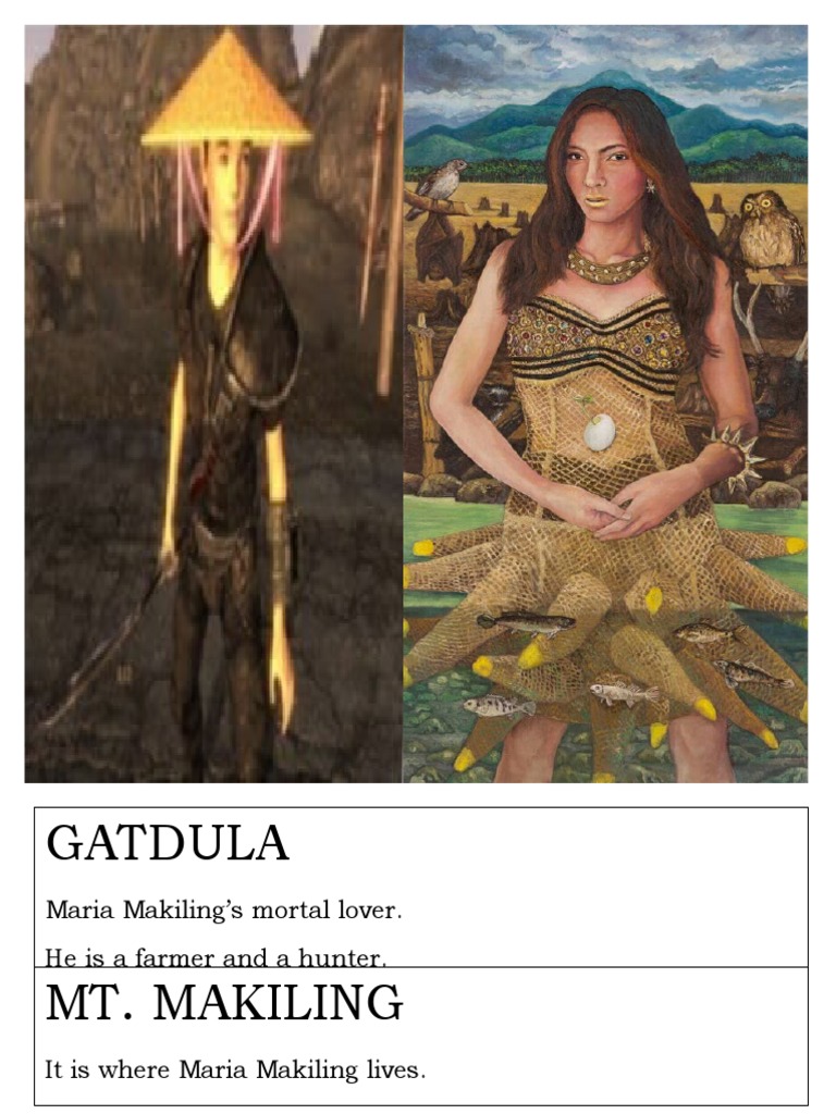 Maria Makiling: Legend and Characters | PDF