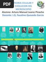 Línea de tiempo de la teoría celular | PDF | Nucleo celular | Biología ...