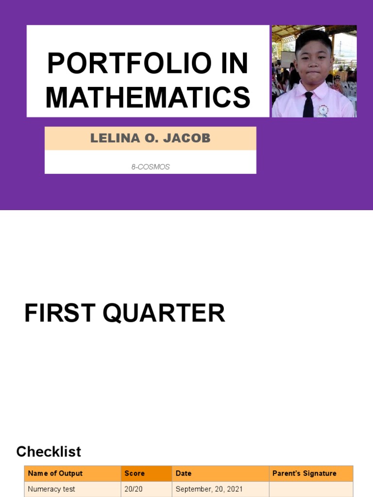 Individual Portfolio Template | PDF | Games & Activities