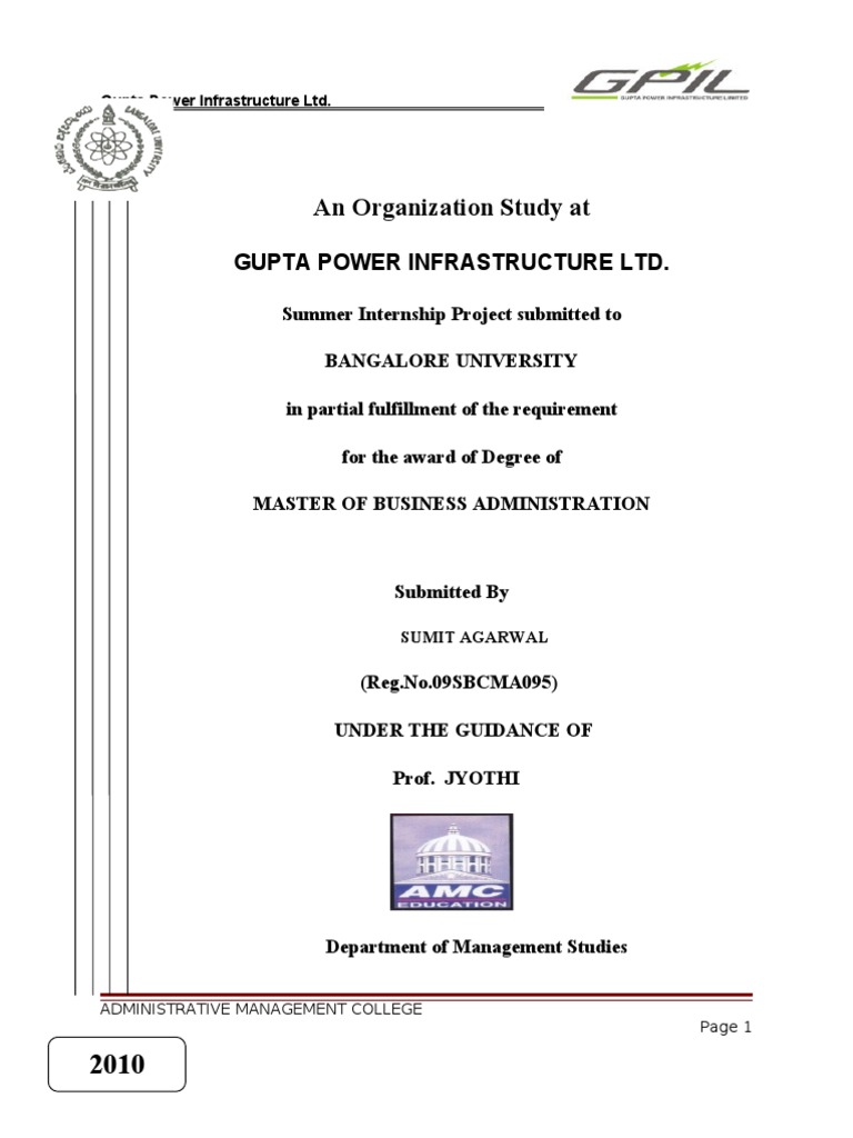 Gupta Power Infrastructure LTD | PDF | Electrical Wiring | Electricity