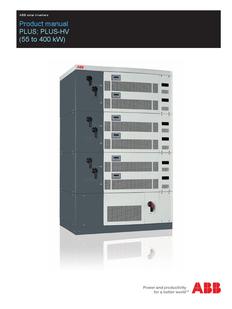 ABB Grid Tied Solar Inverter | PDF | Alternating Current | Power Supply