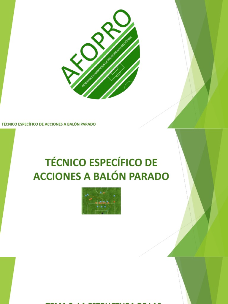 Tema 2. La Estructura de Las ABP | PDF | Defensor (Asociación de Fútbol)