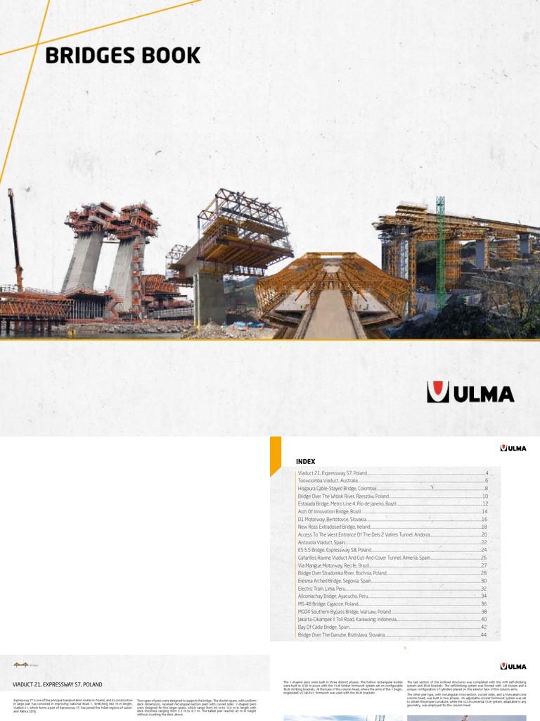 ULMA Bridge Formwork | PDF | Bridge | Truss