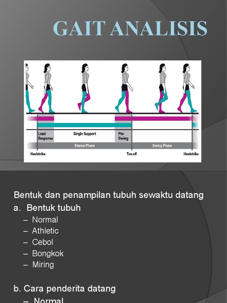 Gait Analisis | PDF
