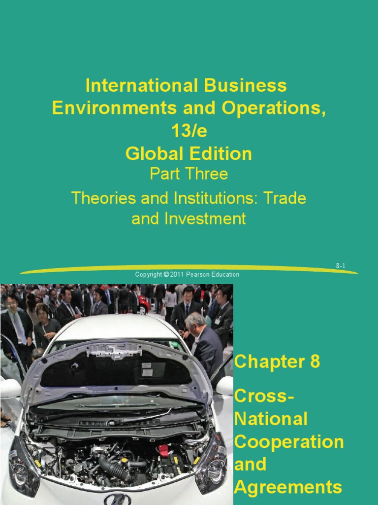 International Business Environments and Operations, 13/e Global Edition ...