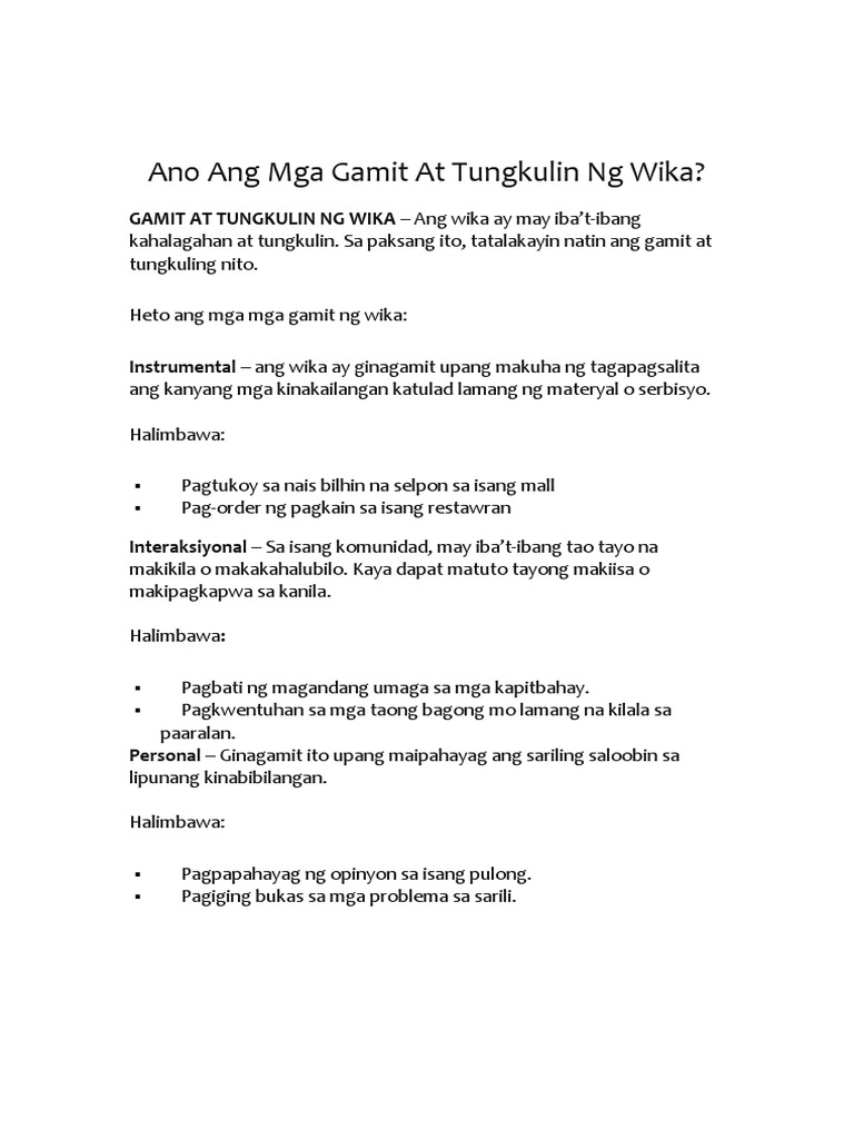 Week 5 KPWKP Lesson | PDF