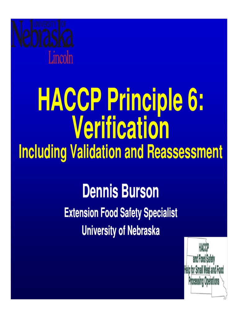 Principle 6 Verification Procedures | PDF | Verification And Validation | Hazard Analysis And ...