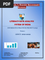 Class 12 Ip Practical Programs 2023-24 (Updated) | PDF | Sql | Python (Programming Language)