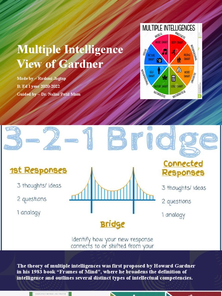 Howard Gardner-Multiple Intelligence | PDF | Educational Psychology ...