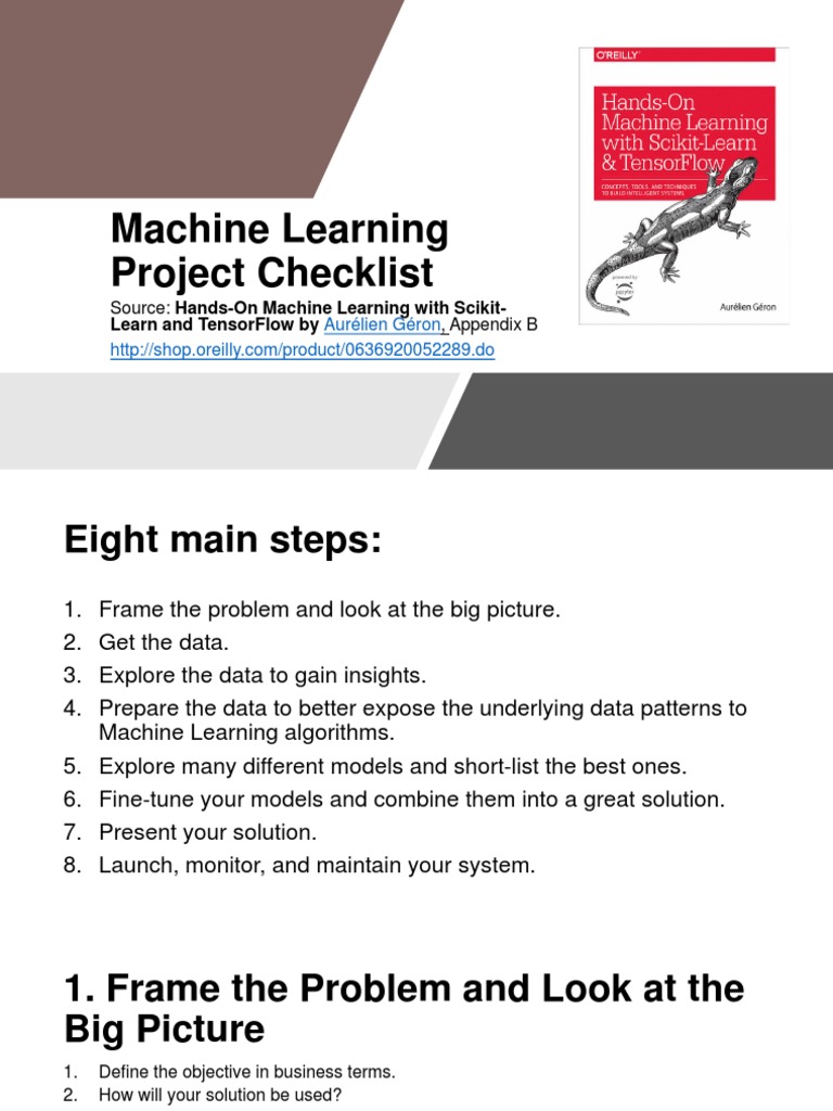 ML Project Checklist: 8 Steps for Successful Machine Learning Projects ...