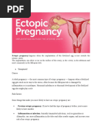 Lesson Plan Ectopic Pregnancy | PDF | Pregnancy | Fertility