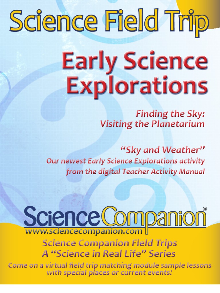 Science Companion Sky and Weather Virtual Field Trip | PDF | Sky | Night