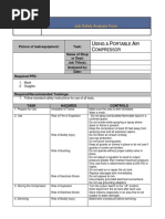 Checklist Sandblasting | PDF | Personal Protective Equipment | Equipment