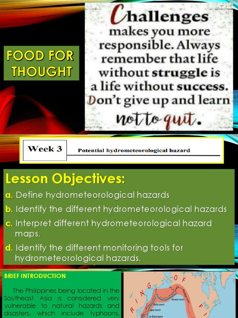 Hydrometeorological Hazard Student | PDF | Tropical Cyclones | Thunderstorm