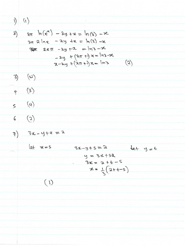 Mat1503 Assignment 1 | PDF