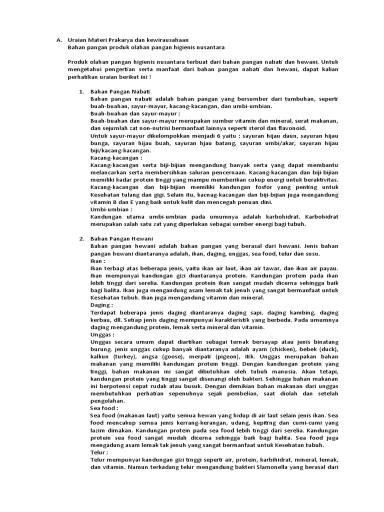 Uraian Materi | PDF | Kesehatan Holistik