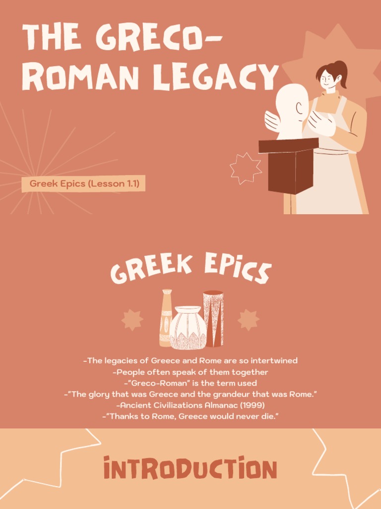 The Greco-Roman Legacy | PDF | Greece | Ancient Greece