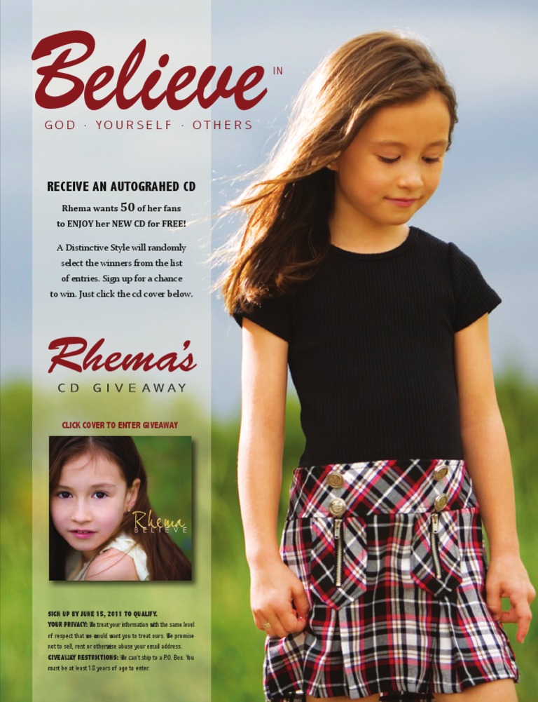 Rhema Marvanne Gives 50 of Here New Cd's Away! | PDF | Cyberspace ...