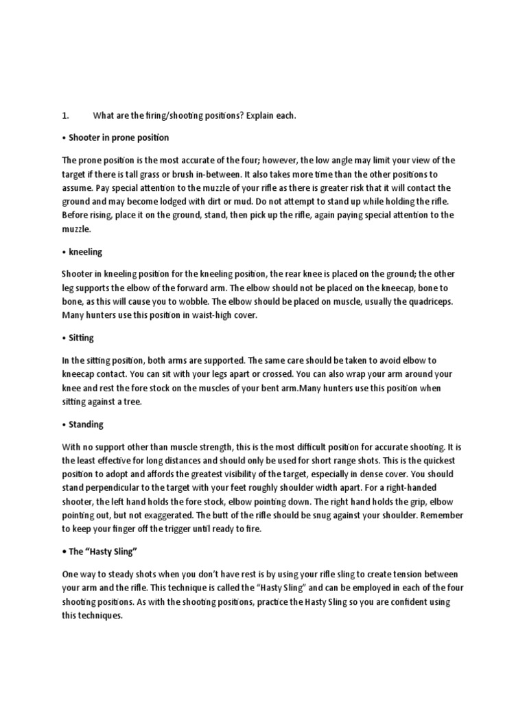 The "Hasty Sling" | PDF | Projectile Weapons | Ballistics