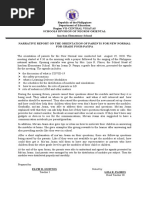 Narrative Report INSET | PDF | Teachers | Learning