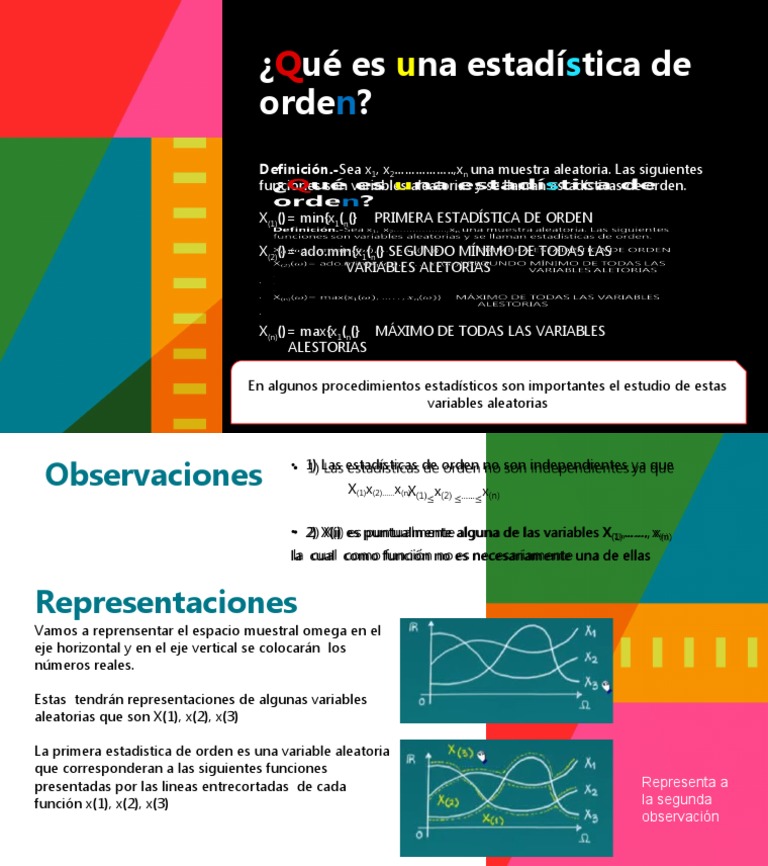 Qué Es Una Estadística de Orden | PDF