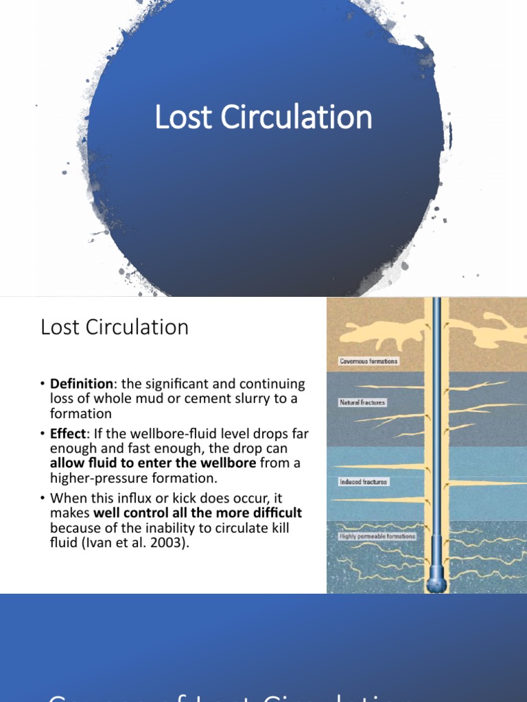 Lost Circulation - 2020 | PDF | Casing (Borehole) | Cross Link