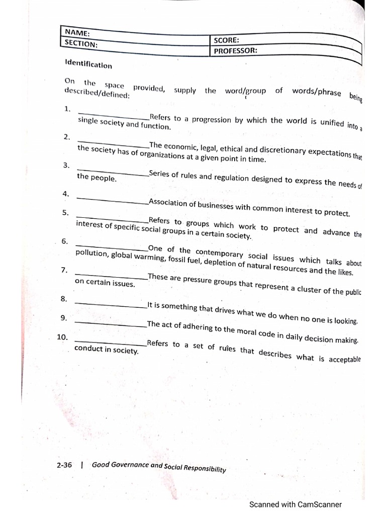 Chapter 2 Exercises and Case Study | PDF