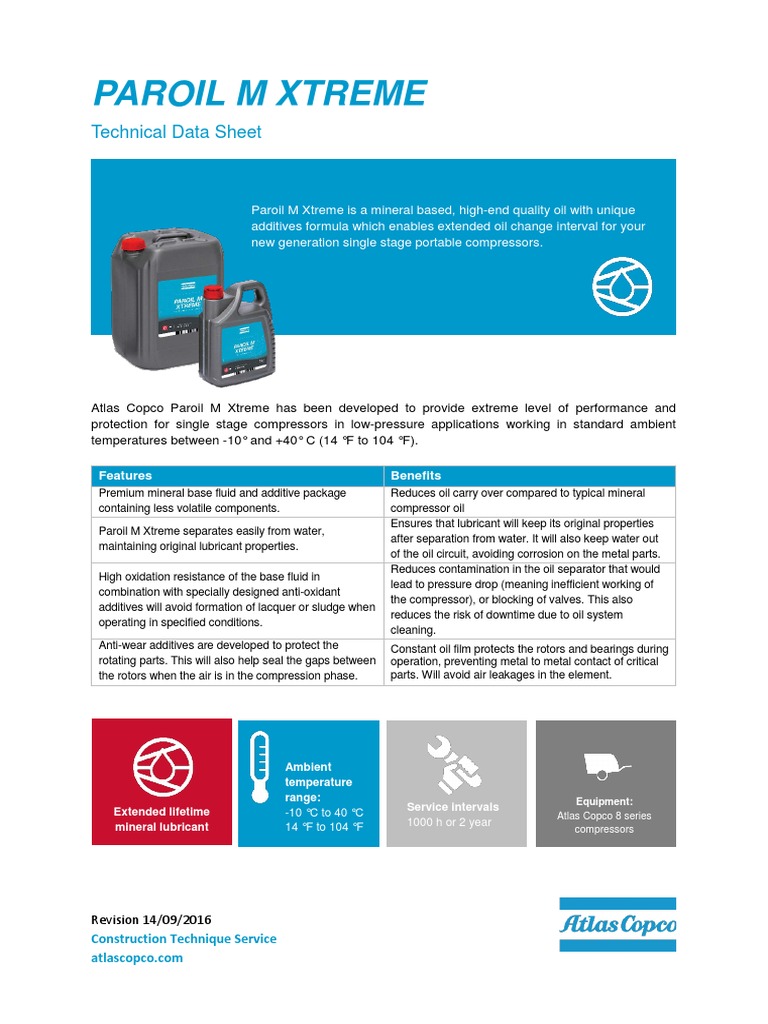 Paroil M Xtreme English | PDF | Lubricant | Chemical Substances