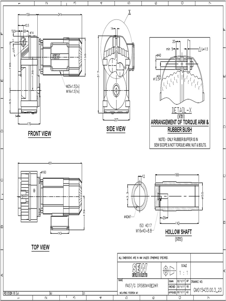 FA57 - G DRS80M4BE2HR - GM015433.00.3 - 23-Model | PDF