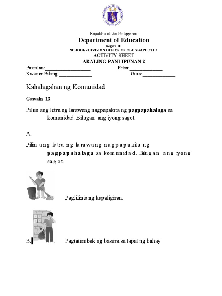 AP Activity Sheet Wk4 | PDF