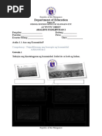 Esp Activity Sheet Grade 2 | PDF