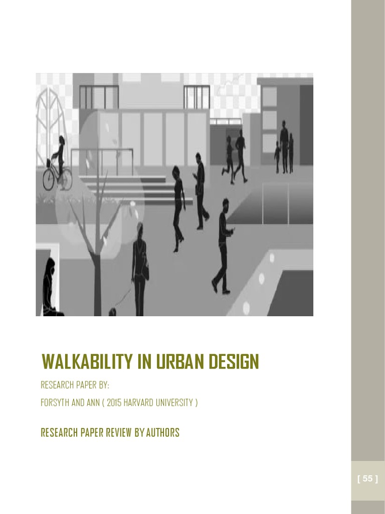 Urban Walkability Research Review | PDF | Urban Design | Sustainability