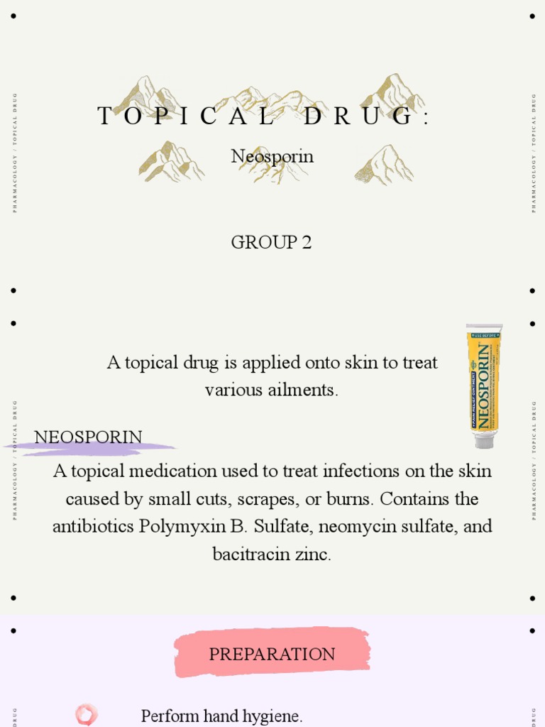 Topical Medication | PDF | Topical Medication | Pharmacology