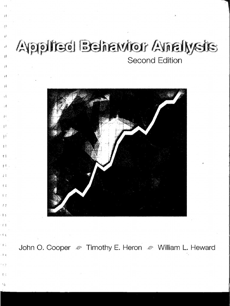 Whitebook Applied Behavior Analysis 2 Ed | PDF
