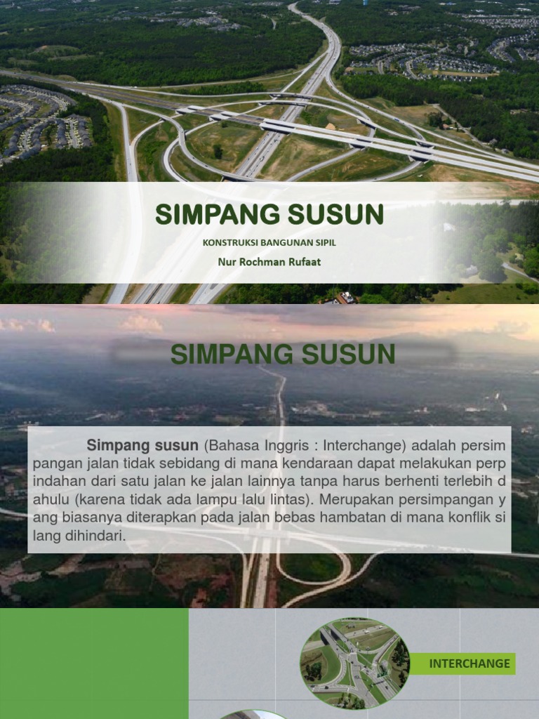 Simpang Susun - Interchange | PDF
